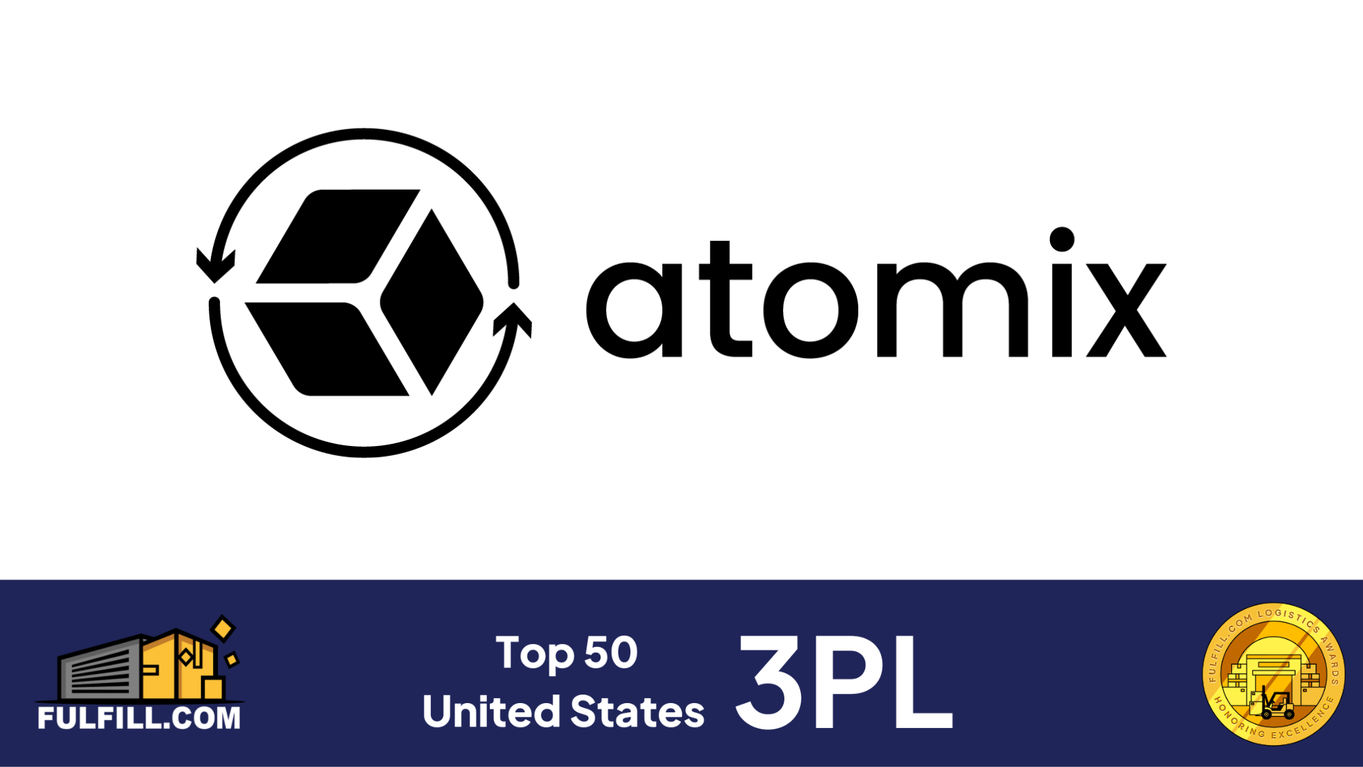Atomix Named Among Top 50 US 3PL Companies for 2025
